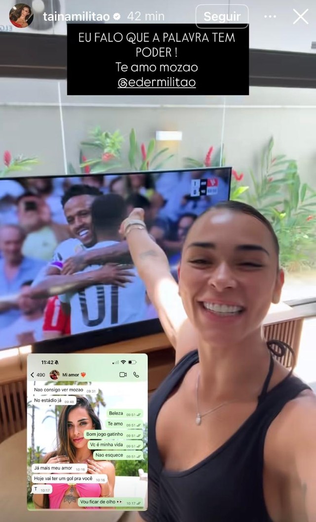 Éder Militão 'previu' gol dedicado à mulher: 'Que golaço!', comemora ...