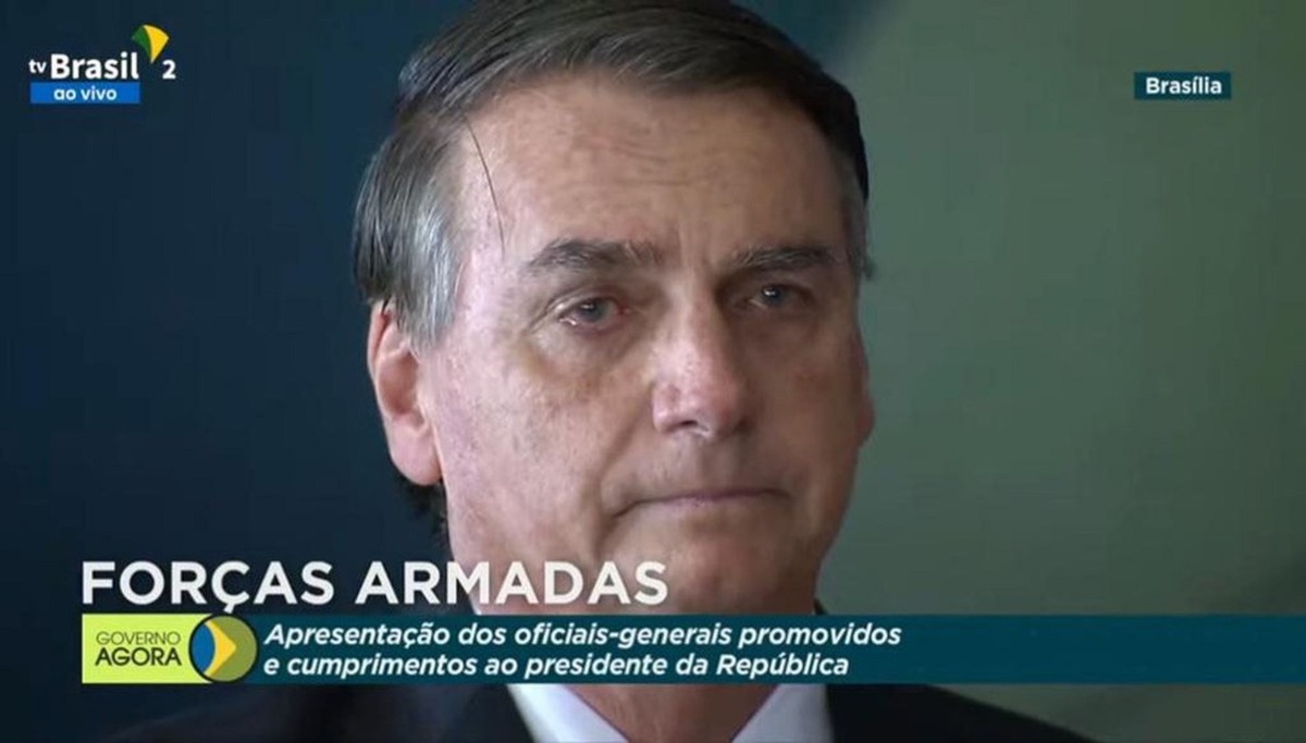 Lágrimas mostram que Bolsonaro ainda é capaz de se emocionar