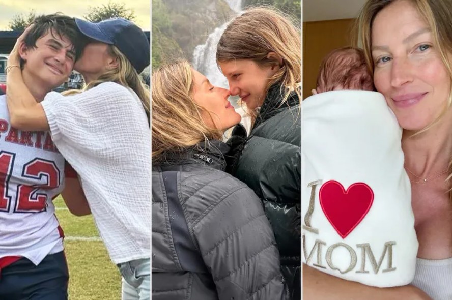 Gisele Bündchen faz 45! Confira momentos fofos da übermodel com os três ...