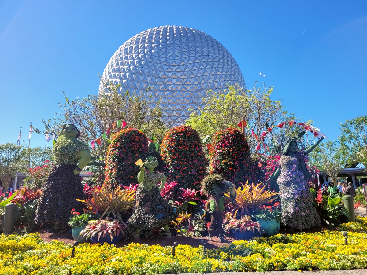 A primavera do Epcot: parque da Disney recebe festival de flores ...