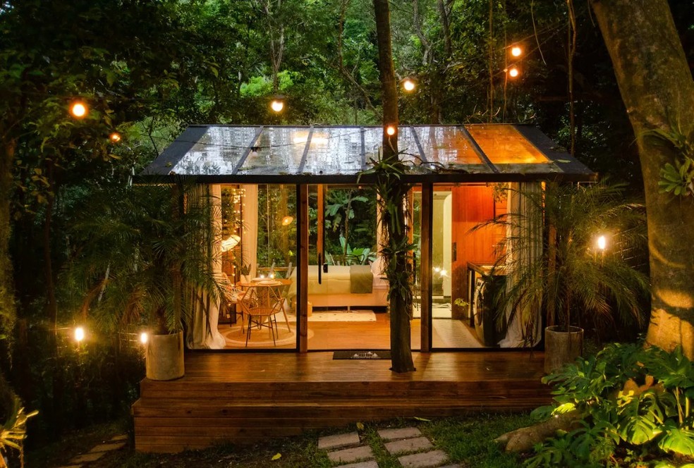 No meio do mato, a 20 minutos da Barra: dono se inspira em suas viagens ...