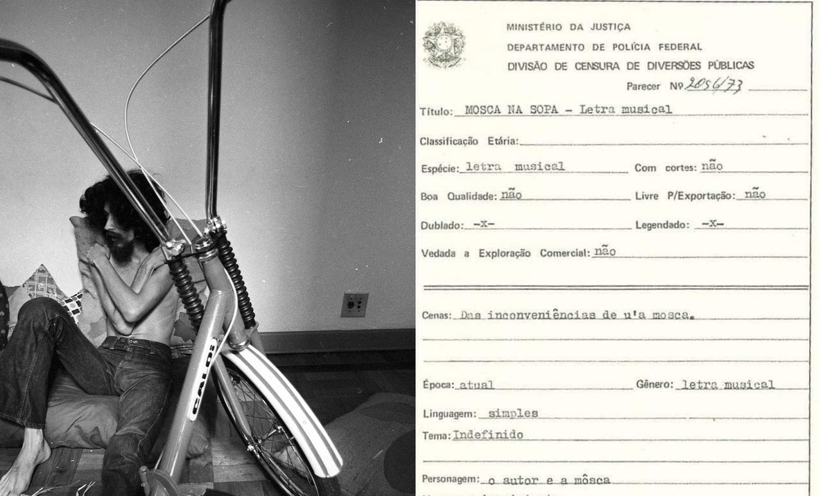 'Estupidez e mau gosto': análise de 'Mosca na sopa', de Raul Seixas, pela ditadura militar ...