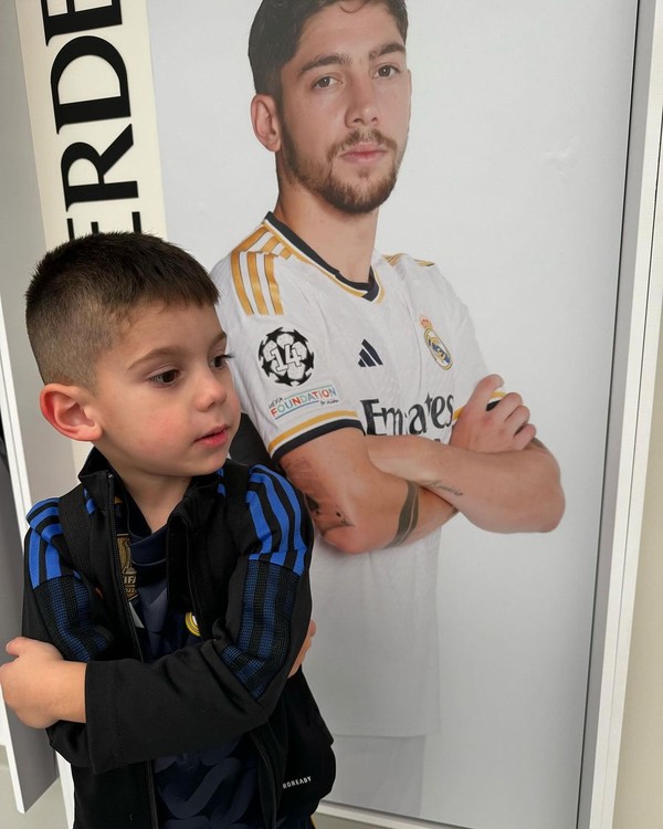 Valverde diz que filho vai a jogos do Real Madrid para ver Vinicius ...