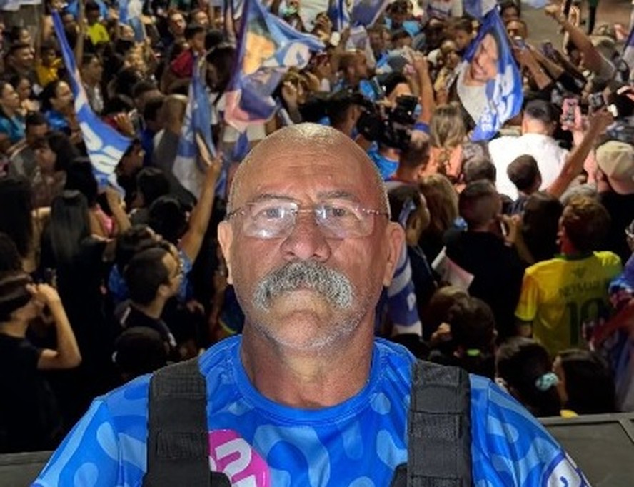 Inspetor Alberto (PL) xinga e ameaça Evandro Leitão (PT), candidato a ...