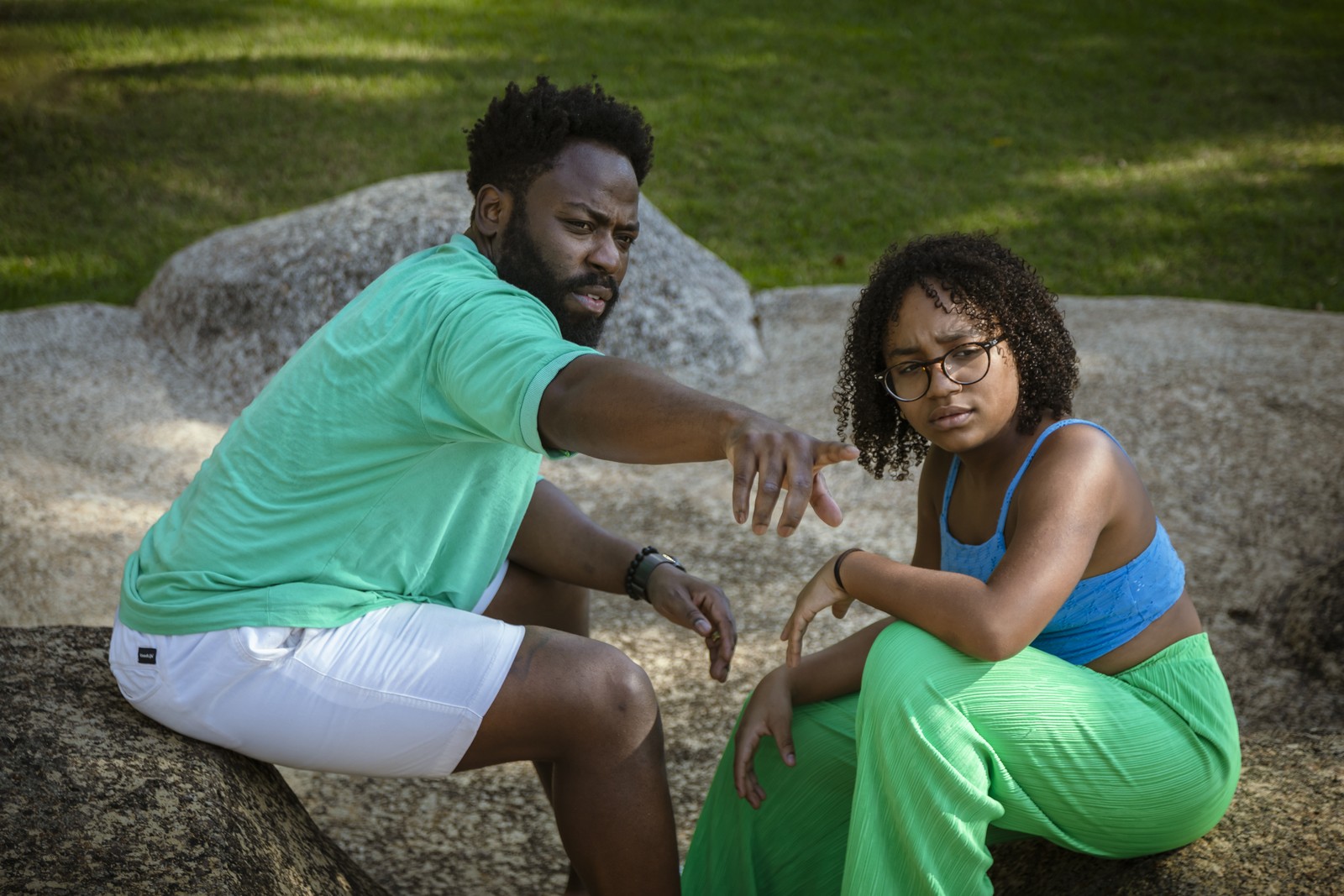 Douglas Silva, que fará 'Fuzuê' com a filha, diz que tentou adiar a estreia dela como atriz ...