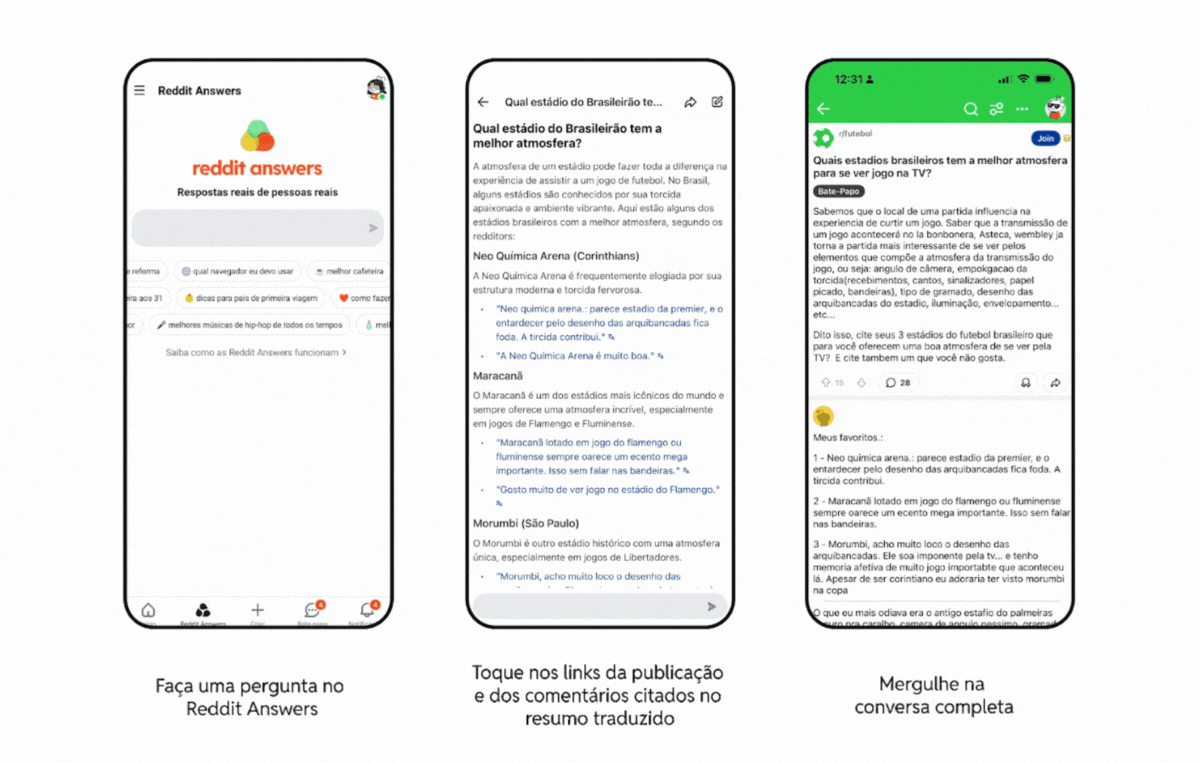 Reddit Answers chega ao Brasil com busca por IA que transforma milhões ...