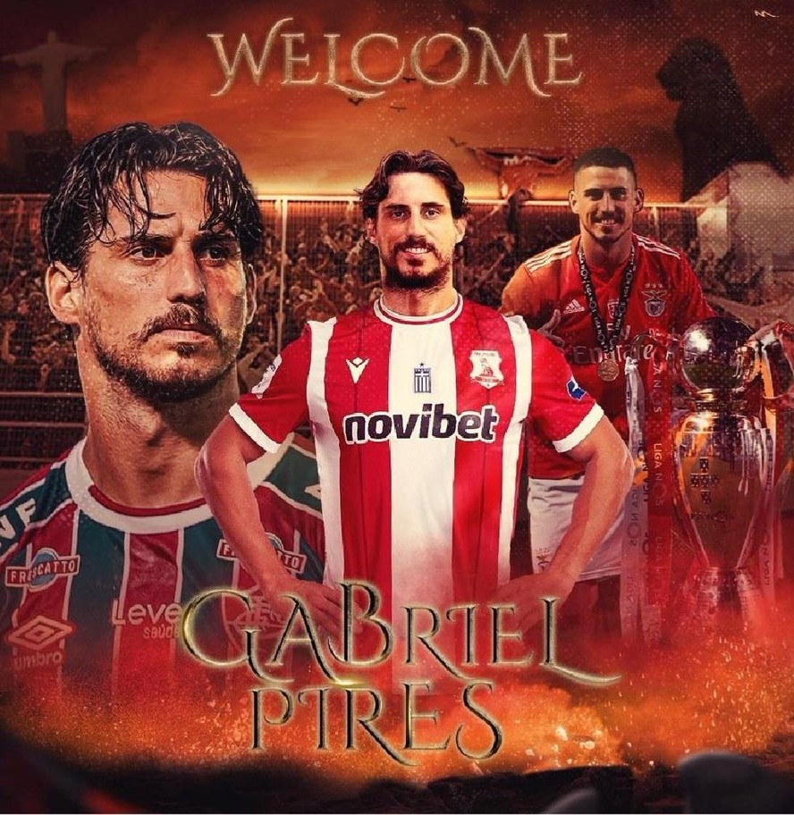 Após fazer oito jogos pelo Fluminense, Gabriel Pires rescinde contrato e acerta com clube grego