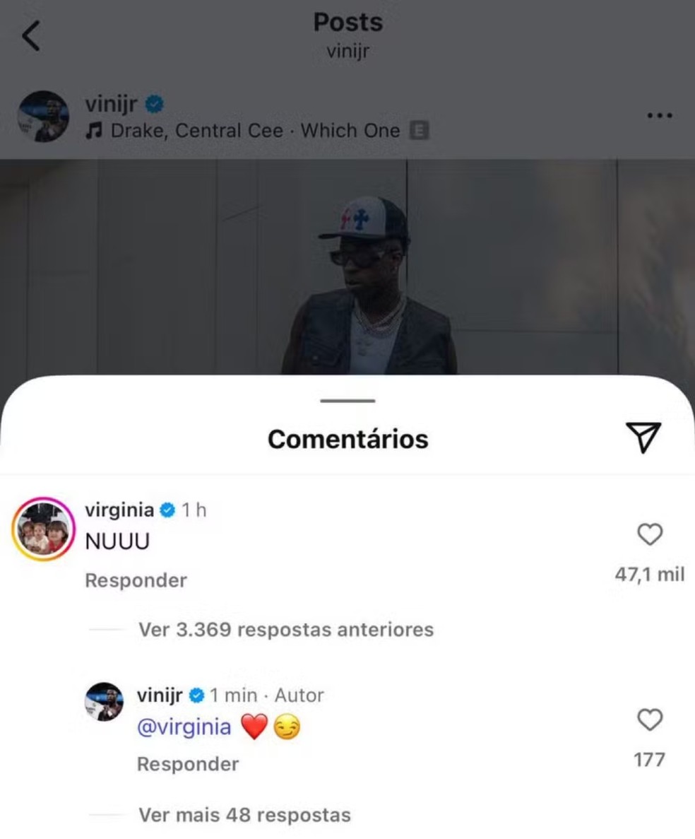 Virgínia e Vini Jr. estão juntos? Interação no Instagram movimenta a ...