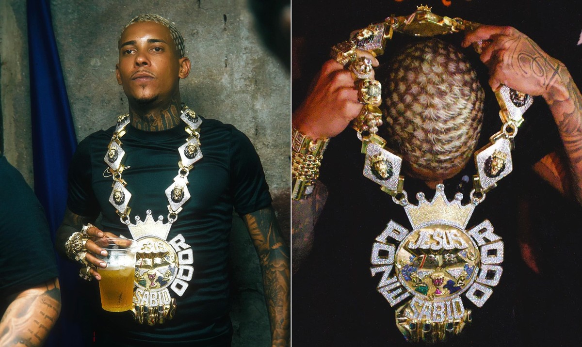 Novo cordão ostentação de MC Poze do Rodo custou R$ 2,8 milhões; web ...