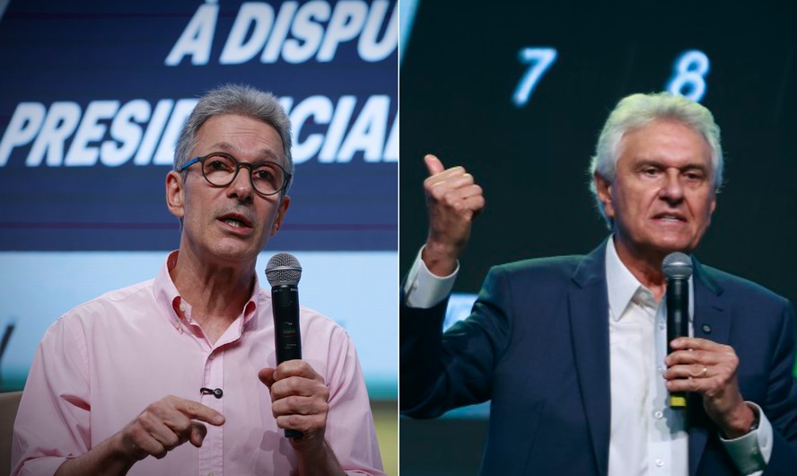 O que Caiado tem dito sobre ser vice de Zema