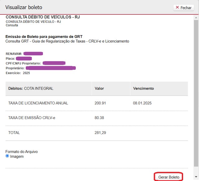 Licenciamento e IPVA 2025 no RJ: Saiba como emitir guias de pagamento