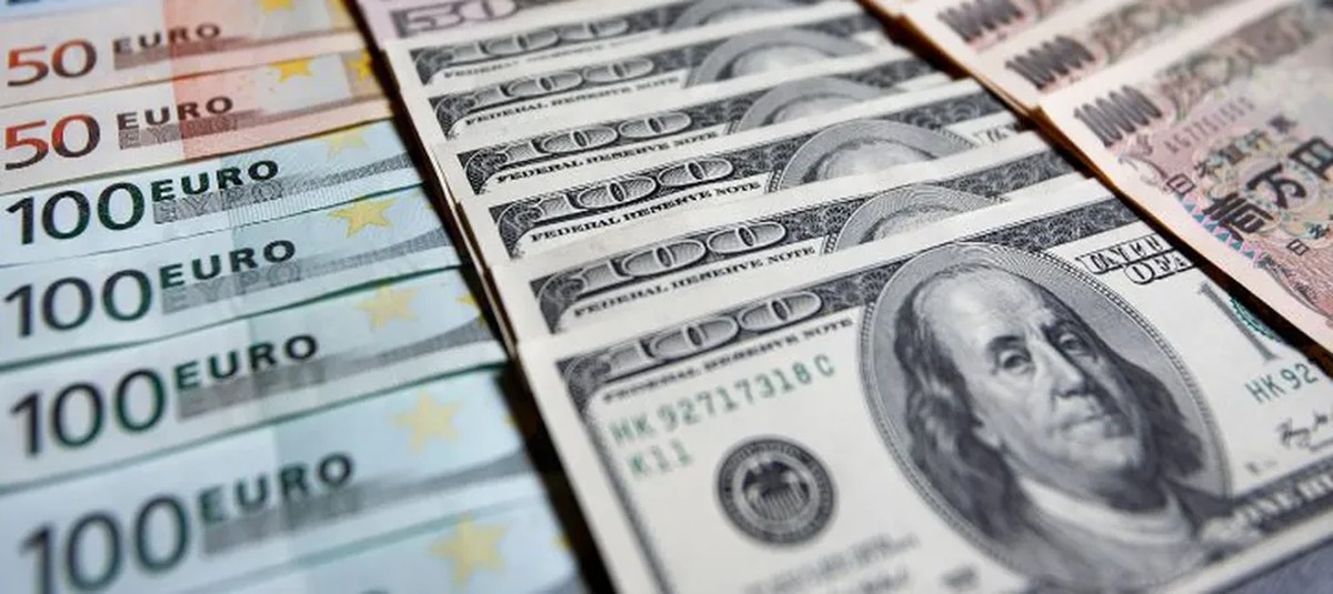 Euro é cotado abaixo de US$ 0,99 pela primeira vez em 20 anos