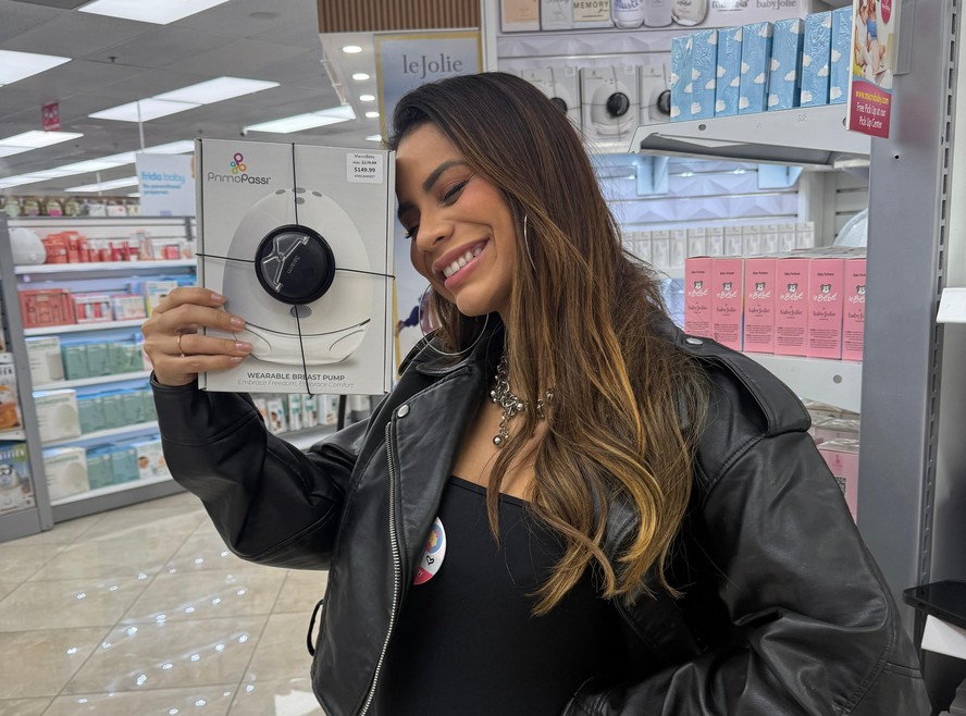 Lexa escolhe itens tendência no exterior para enxoval da filha durante ...