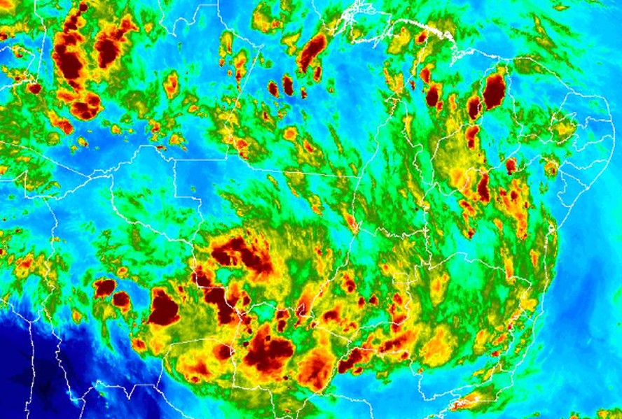 Previsão do tempo: chuva forte e ventos intensos colocam parte do país ...