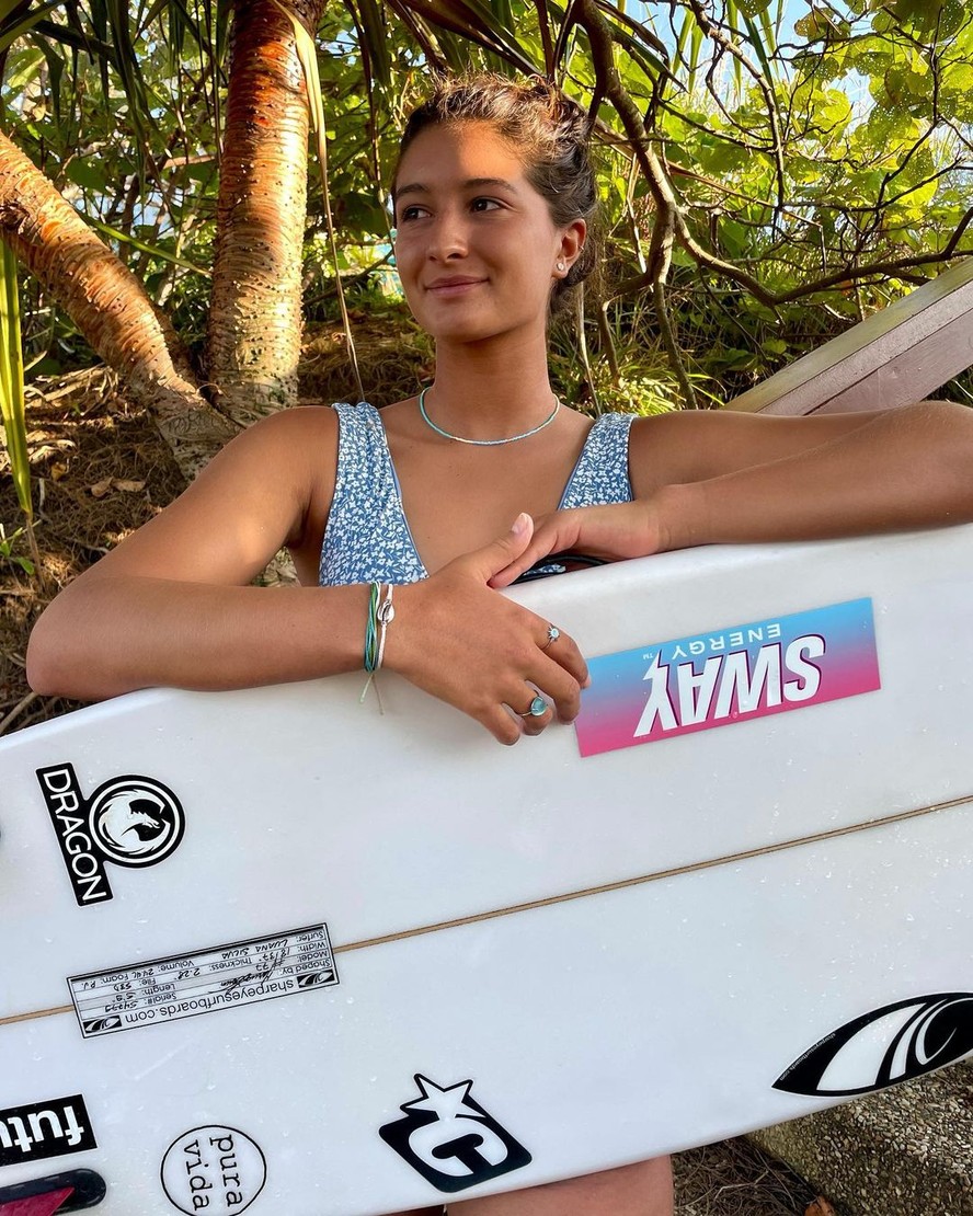 Surfista havaiana Luana Silva passa a representar o Brasil no Mundial ...