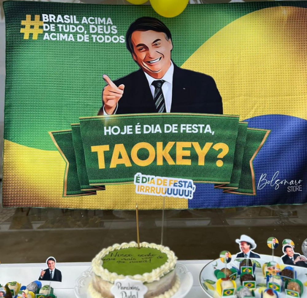 Eduardo Bolsonaro usa aniversário para lançar kit festa em loja que ...