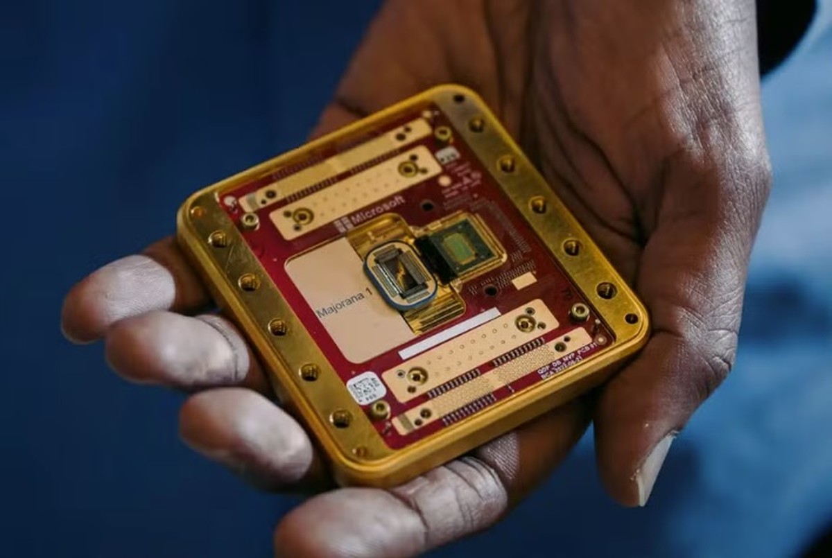 Microsoft produz 'chip quântico' com novo estado da matéria: nem sólido, nem líquido nem gás