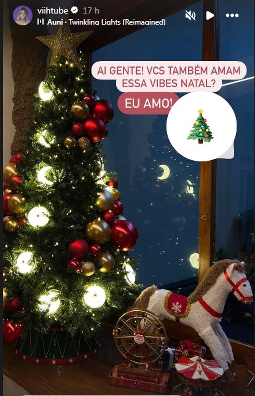 Então é Natal: Famosos como Viih Tube e Adriane Galisteu já preparam ...