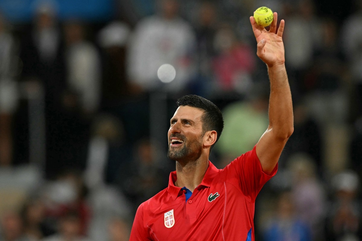 Djokovic 'atropela' australiano Ebden na estreia nos Jogos de Paris