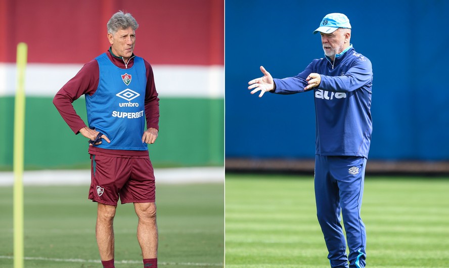 Mano Menezes x Renato Gaúcho: compare os números dos dois treinadores ...