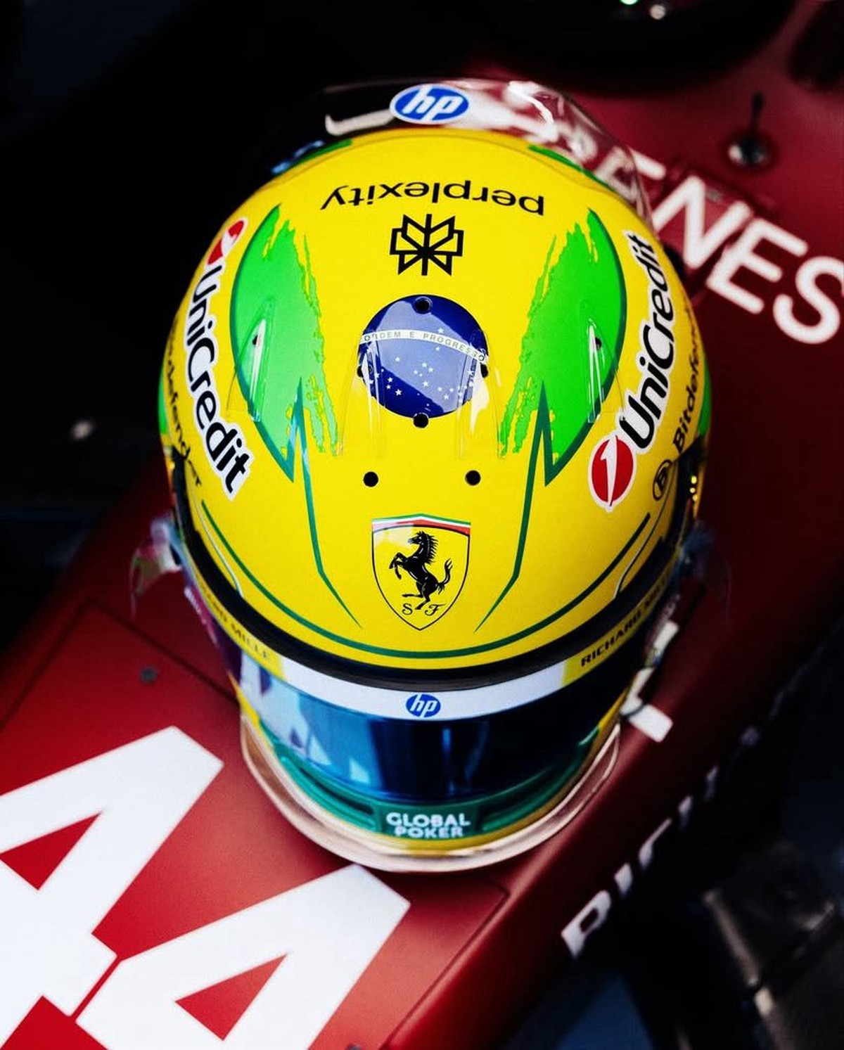 Hamilton usará as cores do Brasil no GP de São Paulo: 'capacete ...
