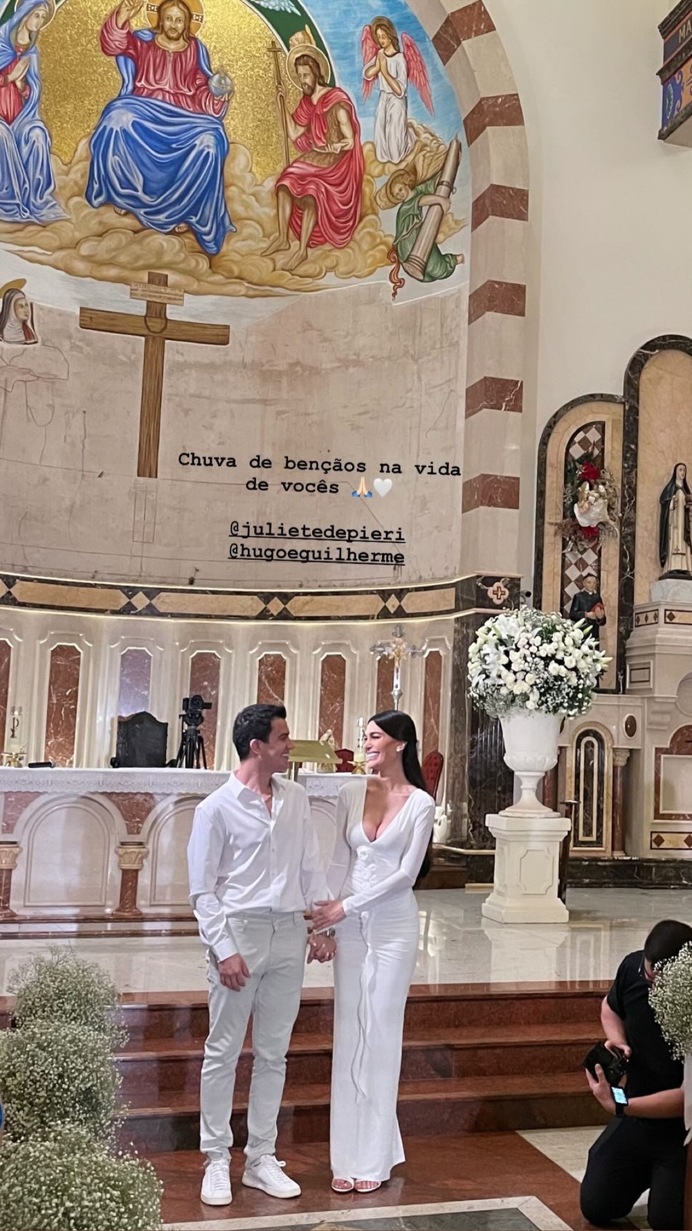 Hugo, da dupla com Guilherme, se casa com médica em cerimônia intimista ...