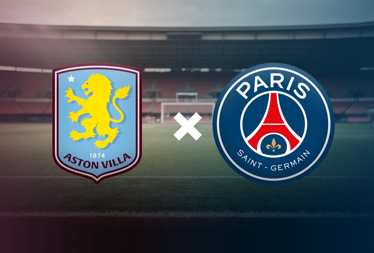 Aston Villa x PSG: Onde assistir ao vivo ao jogo da Liga dos Campeões