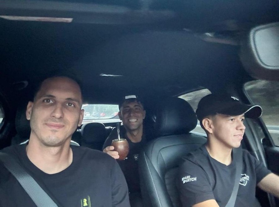 Segovinha dá carona a colegas de Botafogo, e Marçal brinca sobre ...