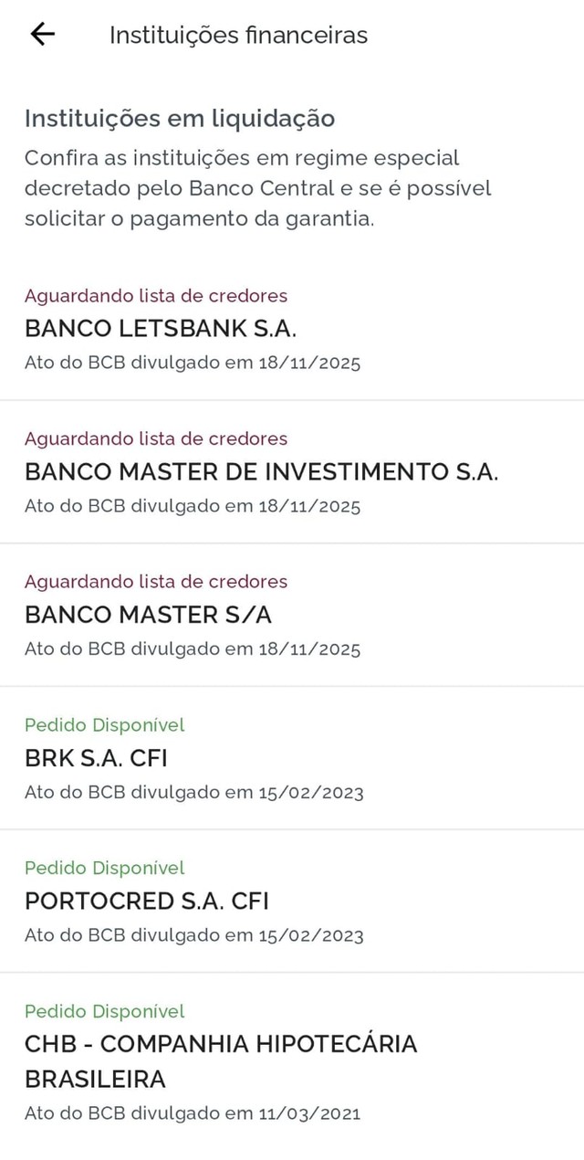 CDB do Master: veja como baixar o app do FGC para ter dinheiro de volta