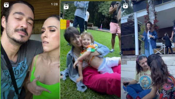 Susana Vieira, Eduardo Sterblitch e mais famosos se divertem em festa promovida por Tatá Werneck ...