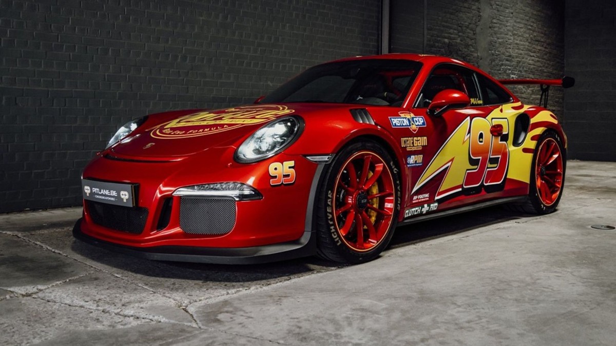 Relâmpago McQueen: Porsche avaliado em R$1,2 milhão é transformado em ...