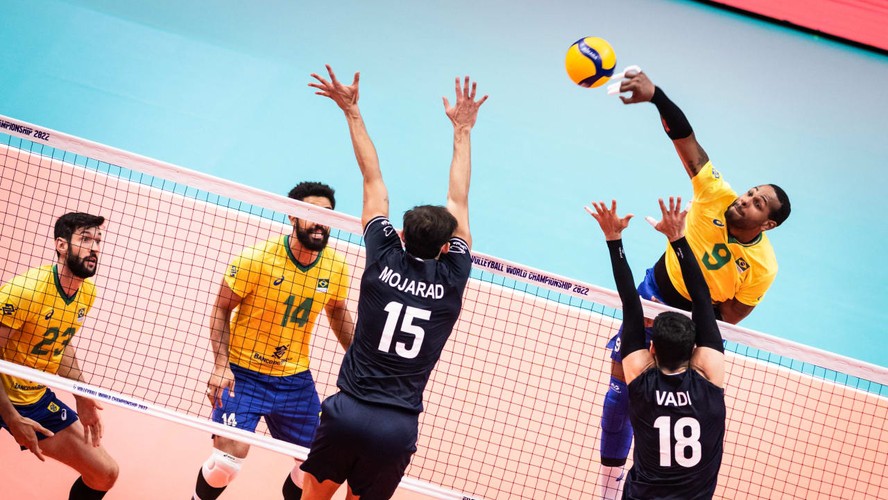 Brasil enfrenta a Argentina nas quartas do Mundial masculino de vôlei