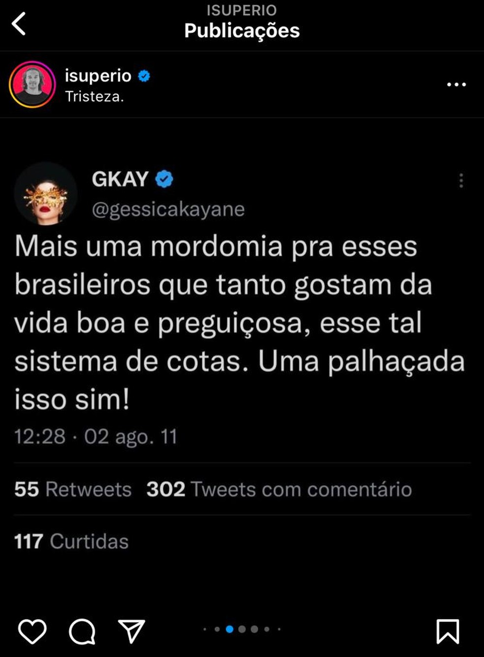 G-Kay pede desculpas por postagens antigas em que critica cotas e fala ...