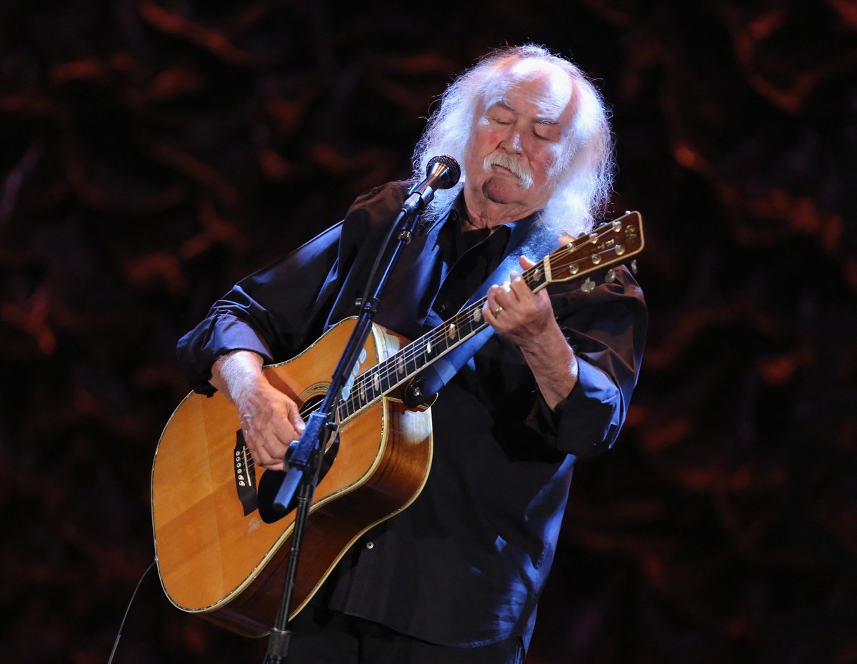 Morre David Crosby, guitarrista e lenda do rock, aos 81 anos
