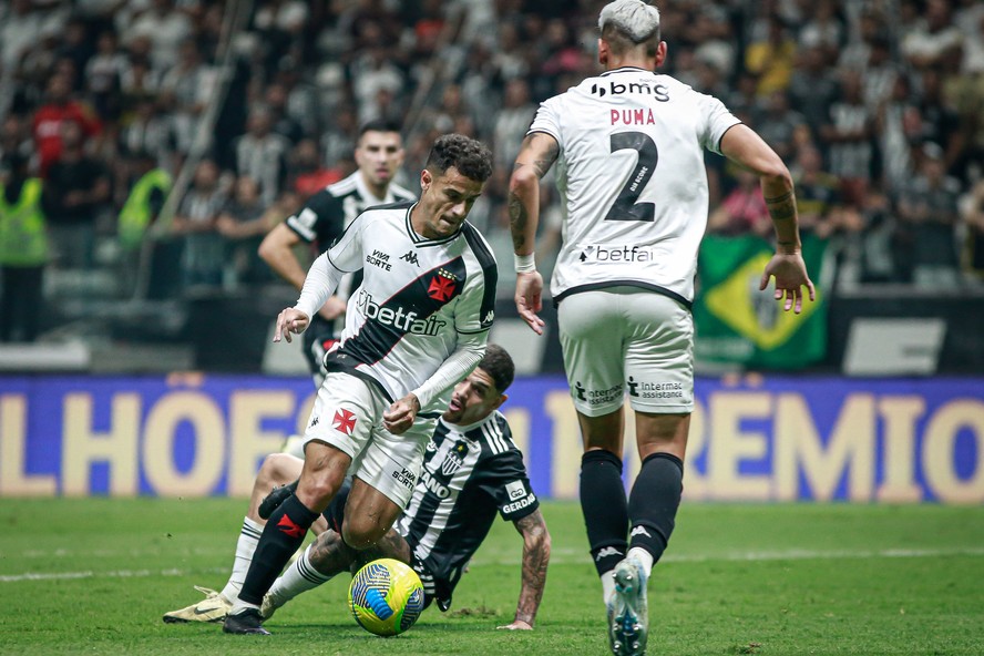 Diante do Cuiabá, Vasco tenta a primeira vitória com Philippe Coutinho