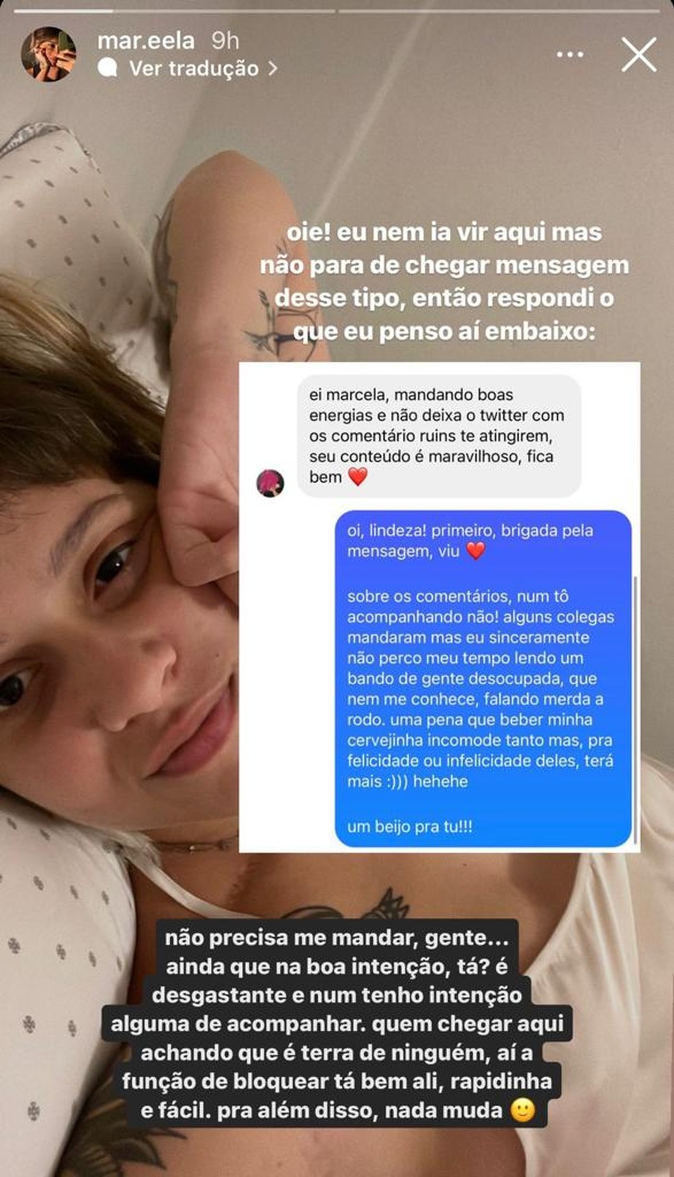 Jovem viraliza e é criticada ao beber cerveja 'fazendo biquinho' em vídeo: 'Nenhuma pessoa bebe ...