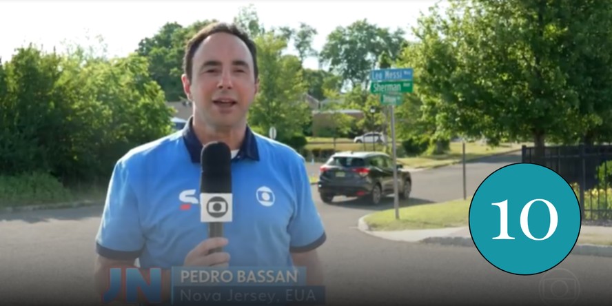 Nota 10: Pedro Bassan brilha nas reportagens sobre a Copa na Globo
