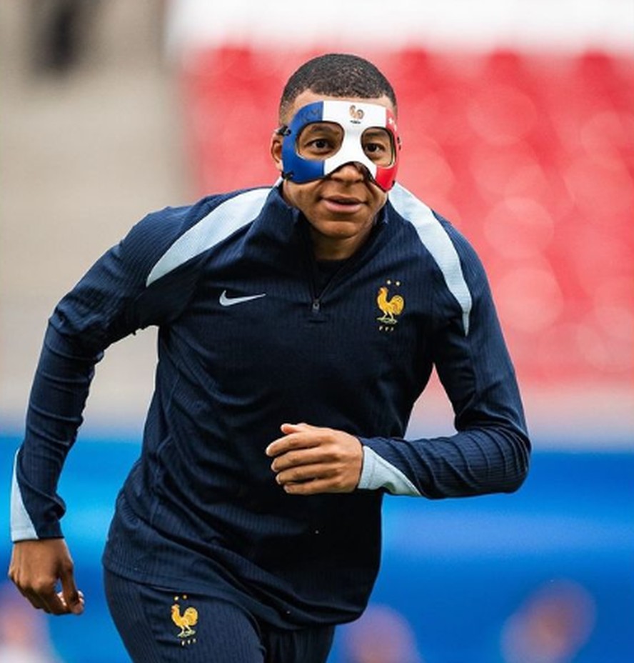 Mbappe (France/Eurocopa) Minecraft Skin