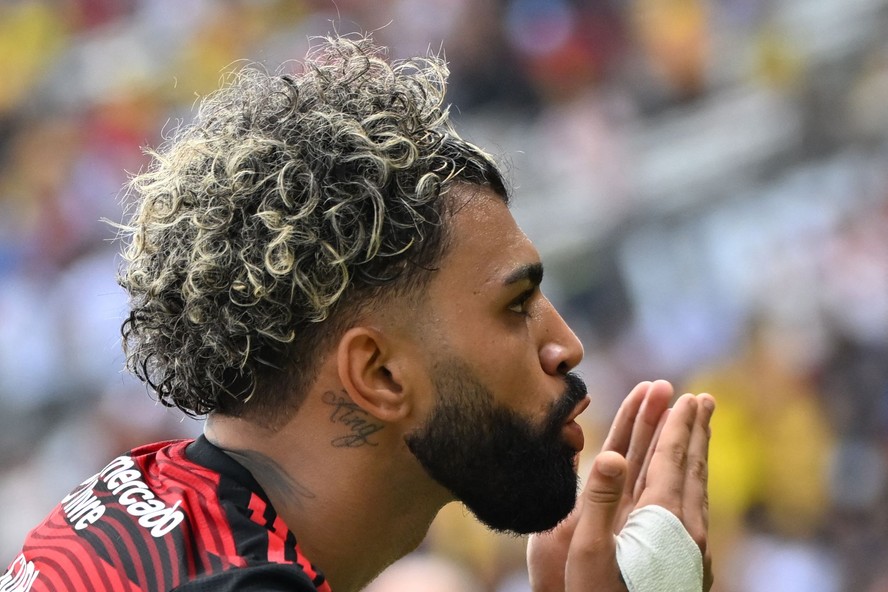 Se tem final de Libertadores, tem gol do Gabigol