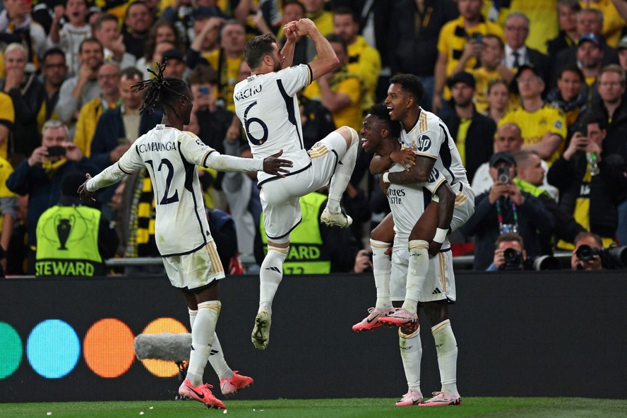 Real Madrid é campeão da Champions, e Vini Jr se torna 1º brasileiro a ...
