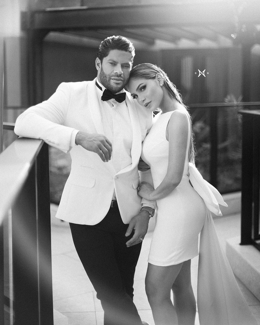 'Carinho e significado', Hulk começa festa de casamento de três dias ...