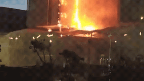 Incêndio atinge hospital e força retirada de pacientes na Espanha; vídeo