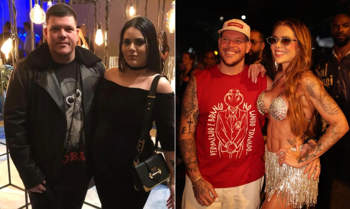 Casal fitness, Ferrugem e Thaís Vasconcellos mudaram rotina com treino pesado e perderam 75 kg ...