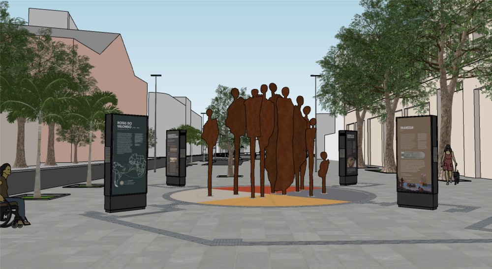 Cais do Valongo vai ganhar guarda-corpo, exposição e sinalização