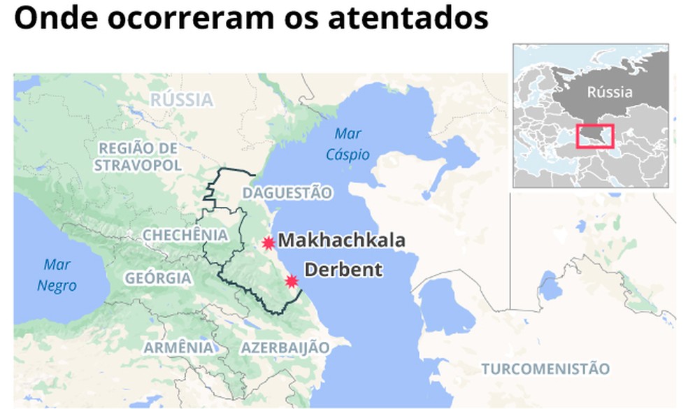 Atentado na Rússia: O que sabemos sobre o ataque terrorista a igrejas e ...