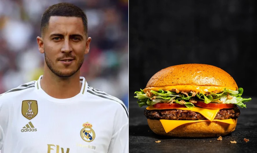 15 anos após polêmico ‘burger-gate’, Eden Hazard lança linha de ...