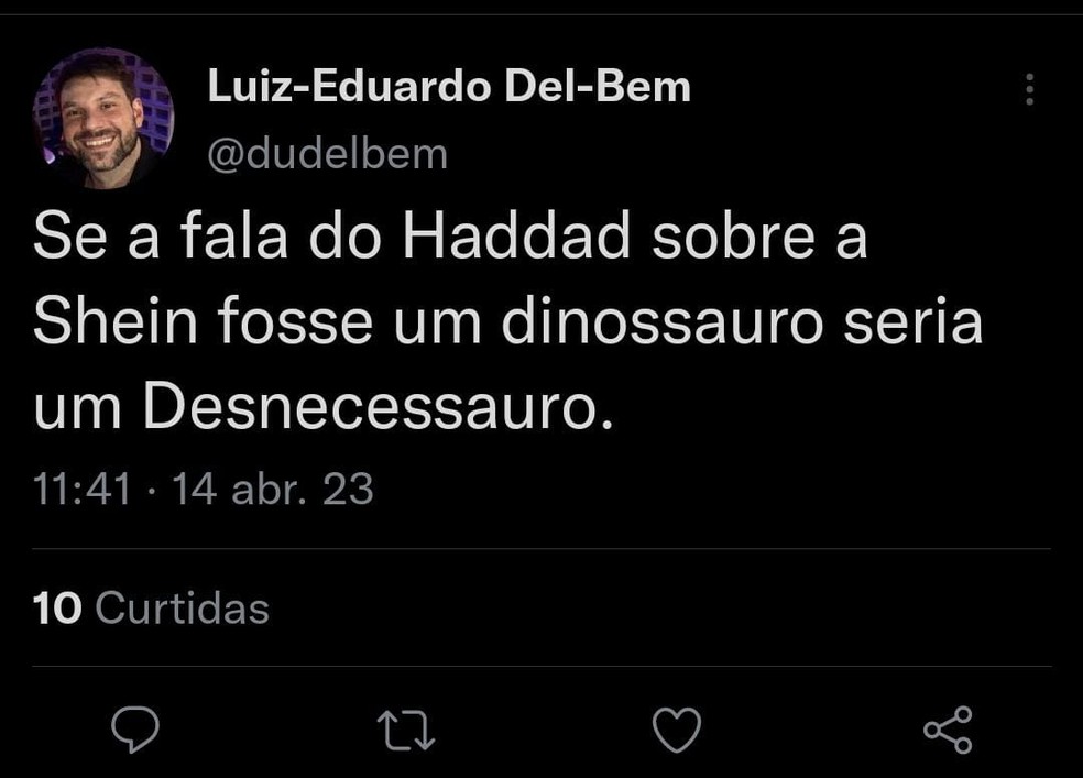 Haddad é ironizado nas redes sociais após afirmar que não conhece a Shein