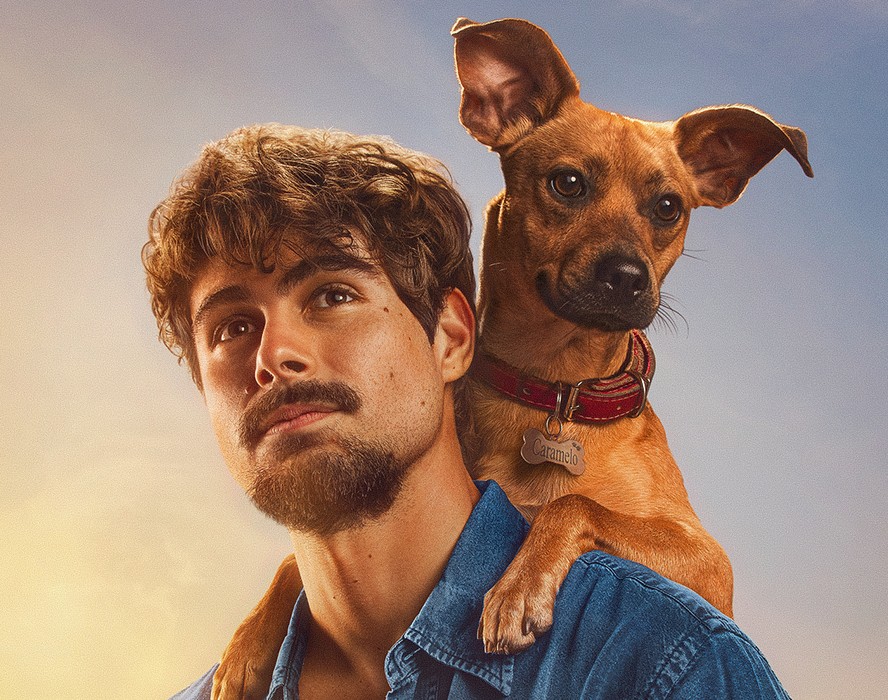 'Caramelo', filme estrelado pelo vira-lata Amendoim e pelo ator Rafael ...