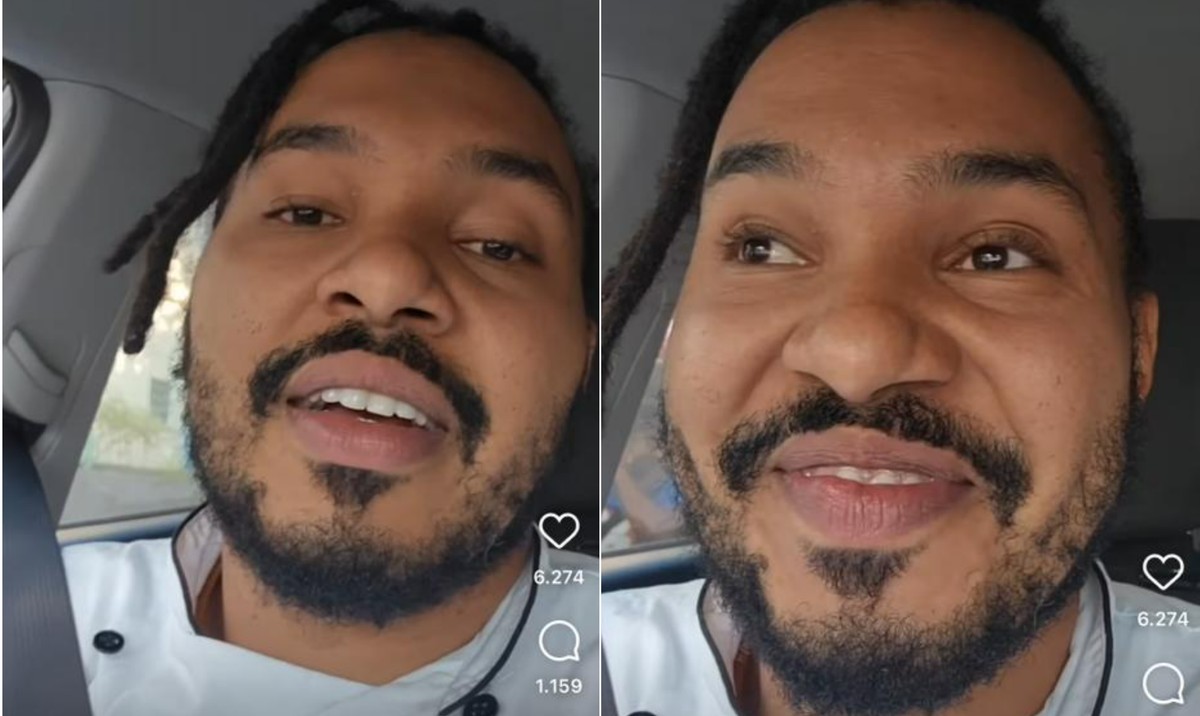 Chef de cozinha diz ter sido maltratado por apresentadora Claudia Tenório em programa: 'Se eu ...