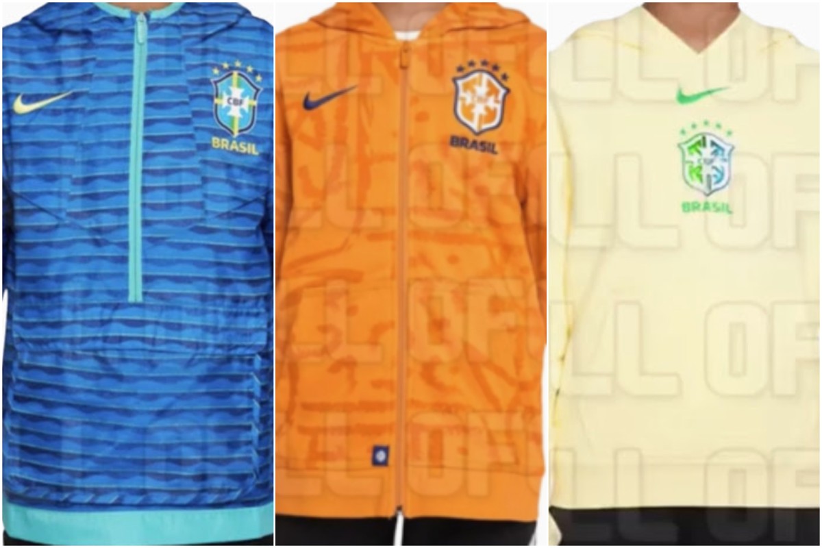 Site vaza possíveis uniformes da seleção brasileira para a Copa América ...